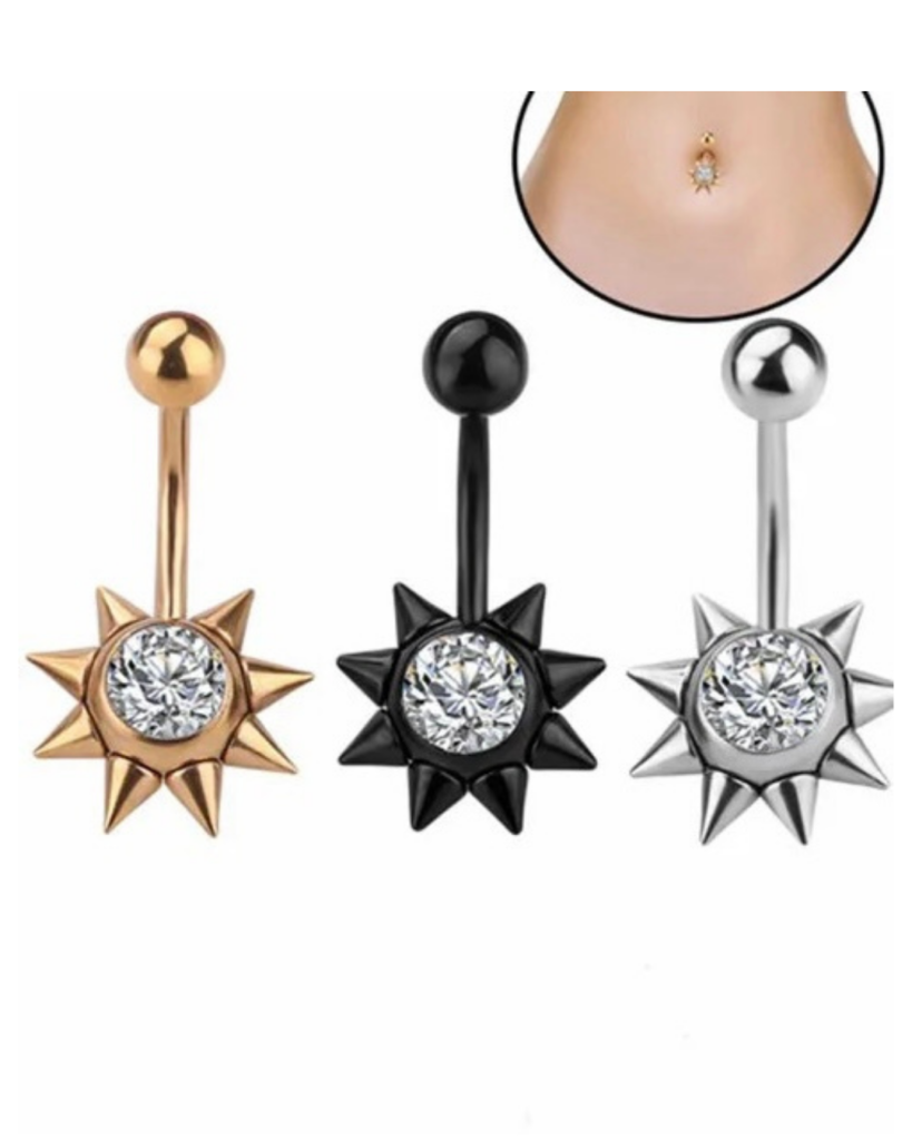 Piercing Ombligo Diseño con Conos – ALAKAZAM